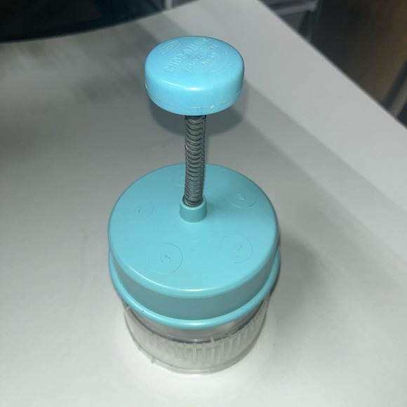 Popeil | Other | Vintage Popeil Chopomatic Food Chopper No 3 Usa Teal ...